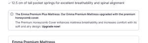 Emma Premium Mattress Review, 😕 Good or Bad? (2025)